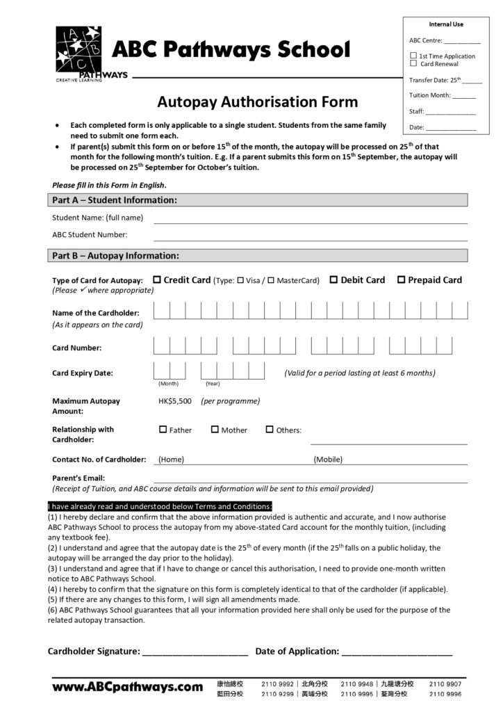 Info for Parents - ABC Pathways